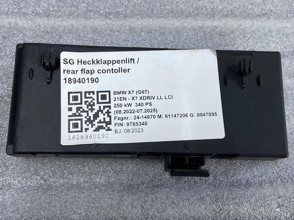 OEM BMW X5 G05 X6 G06 LCI Tailgate Lift Control Unit trunk modules 5A7 ...