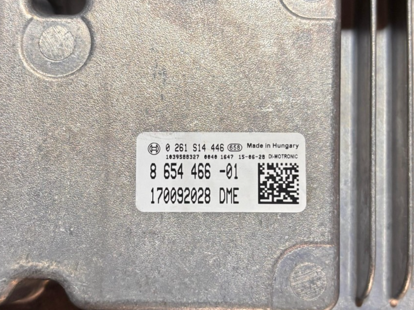 OEM BMW X1 F48 B48 2.0i 2016 ENGINE CONTROL UNIT ECU SET BOSCH - 86544 ...