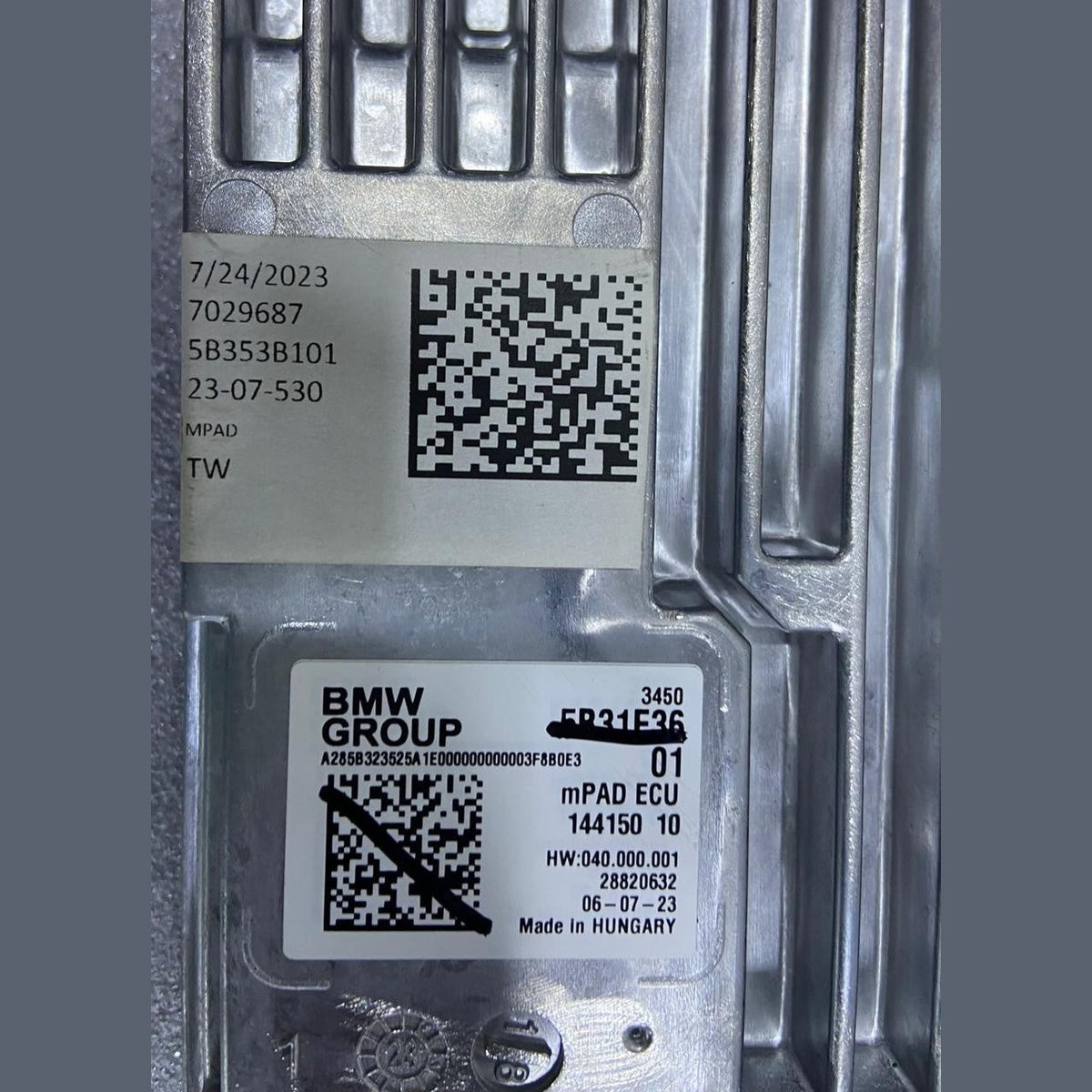 OEM BMW G05 G06 G07 G09 X2 X6 Control Unit Mpad Module 5B31E36 – AL ...